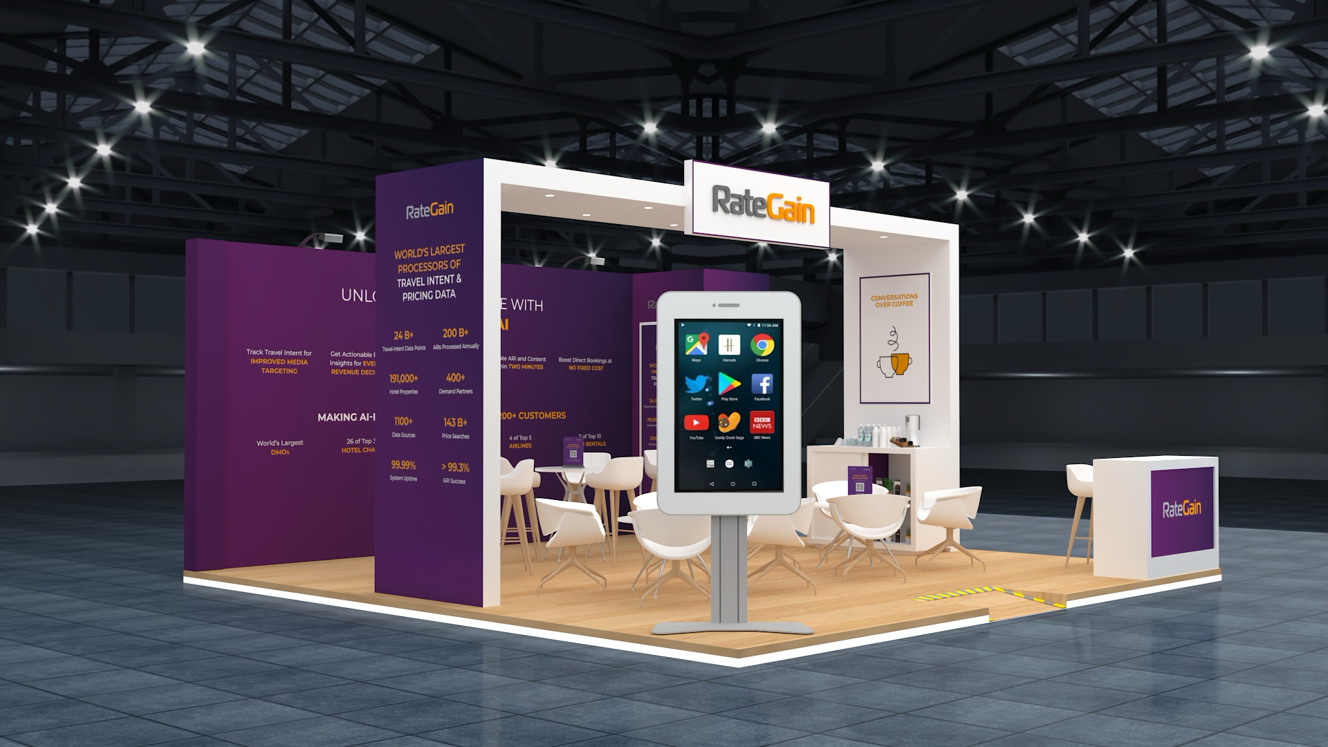 WTM London 2024 Booth Design - Shankar Gairy